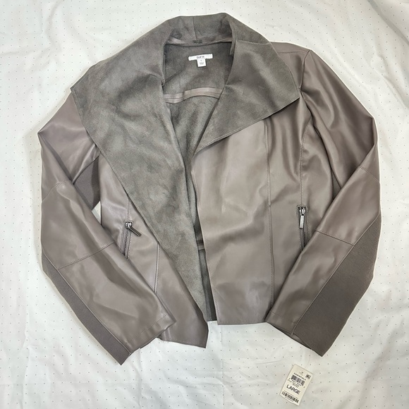Bar III | Jackets & Coats | Leather Jacket | Poshmark